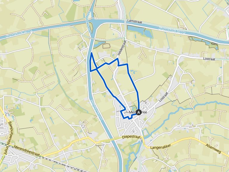 DEEL 1 MERENDREE | wandeling | Komoot